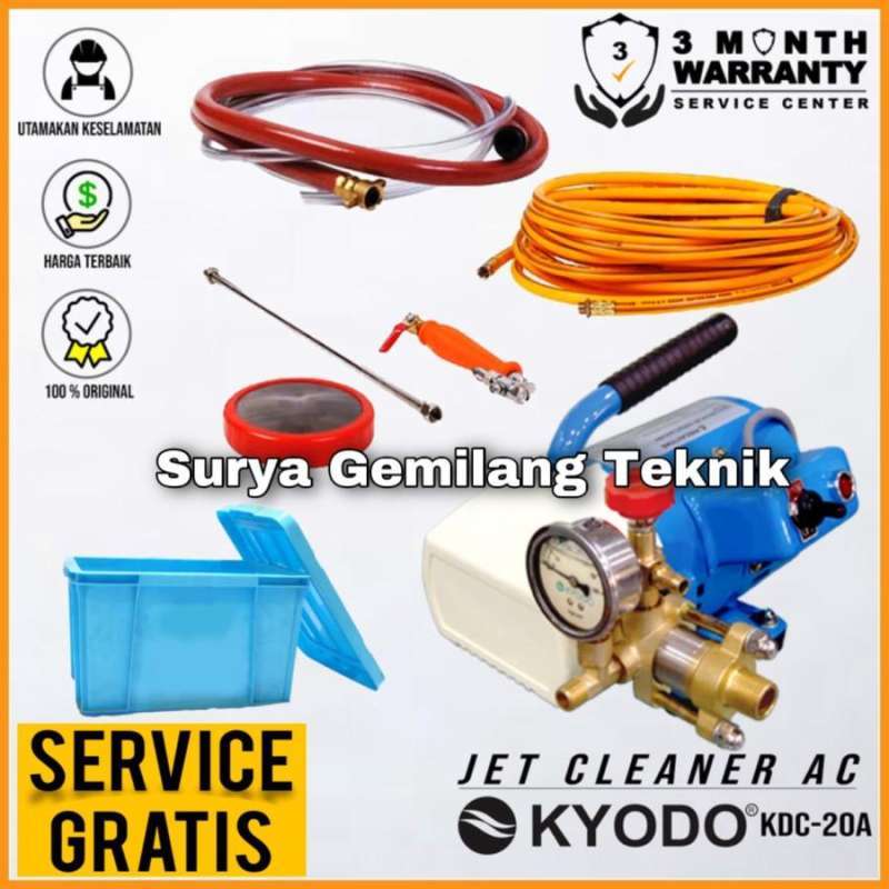 Jual Kyodo Mesin Pembersih Ac Kdc-20a Jet Cleaner Cuci Ac Kdc 20 A ...