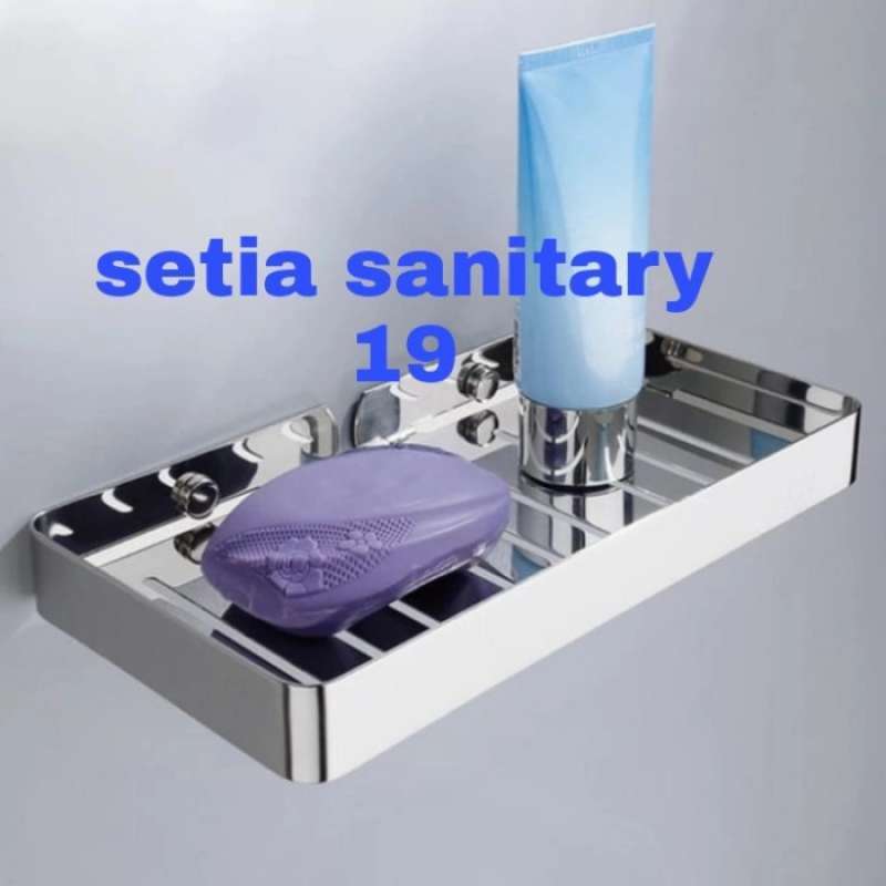 Promo RAK SABUN STAINLESS/TEMPAT SABUN DAN SHAMPOO DATAR TRITON-780 ...