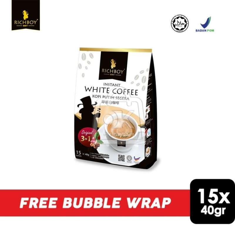 Jual White Coffee Rich Boy 3in1 Kopi Instant (1 Bag Isi 15x40gr) Di ...