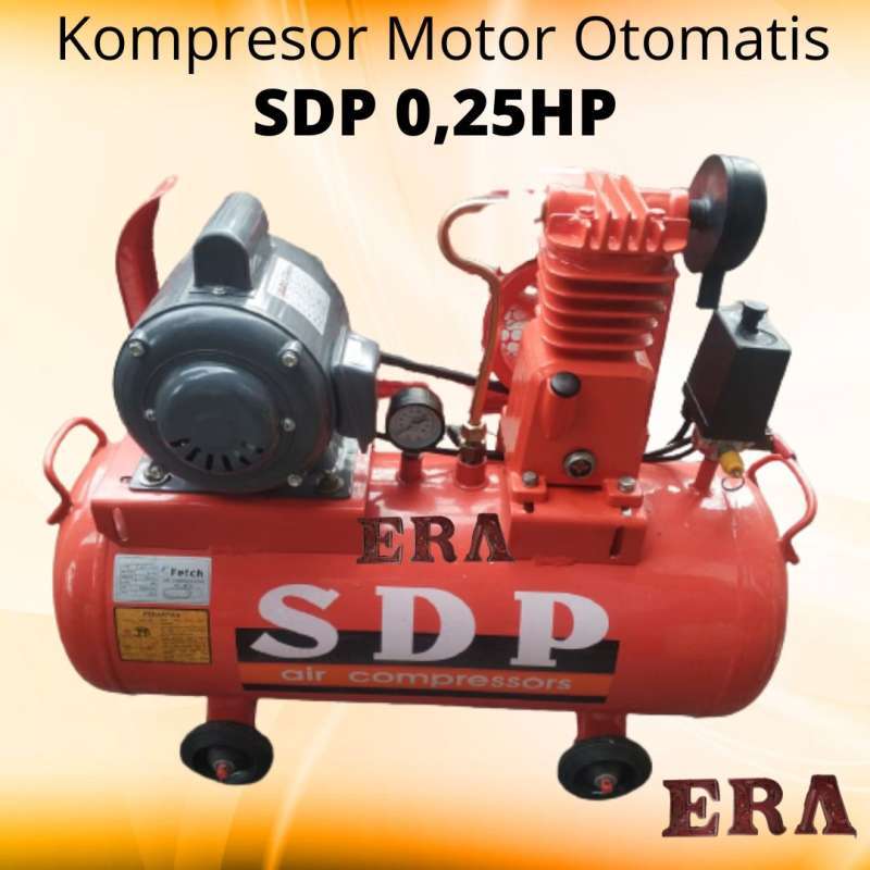 Jual SDP - Kompresor Angin 1/4HP Dinamo Motor Listrik Otomatis ...