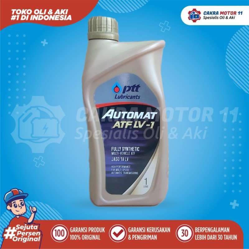 Jual PTT LUBRICANTS AUTOMAT ATF LV-1 1LT di Seller Seaesaw - Meruya ...