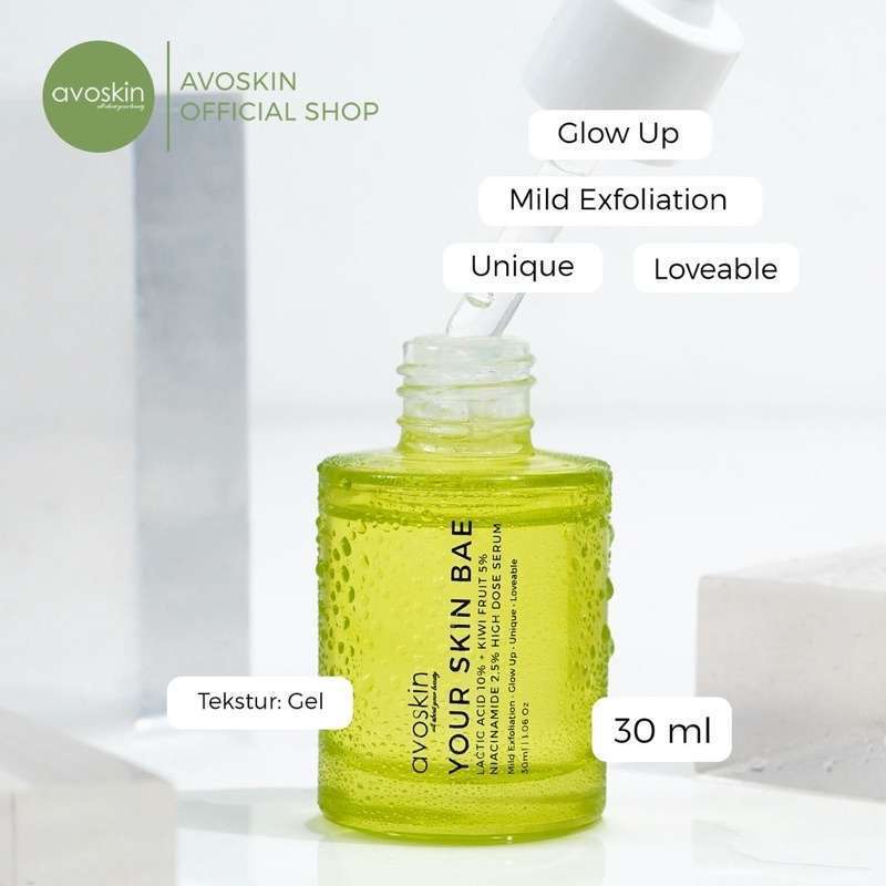 Jual AVOSKIN - Avoskin Your Skin Bae Lactic Acid 10% + Kiwi Fruit 5% ...