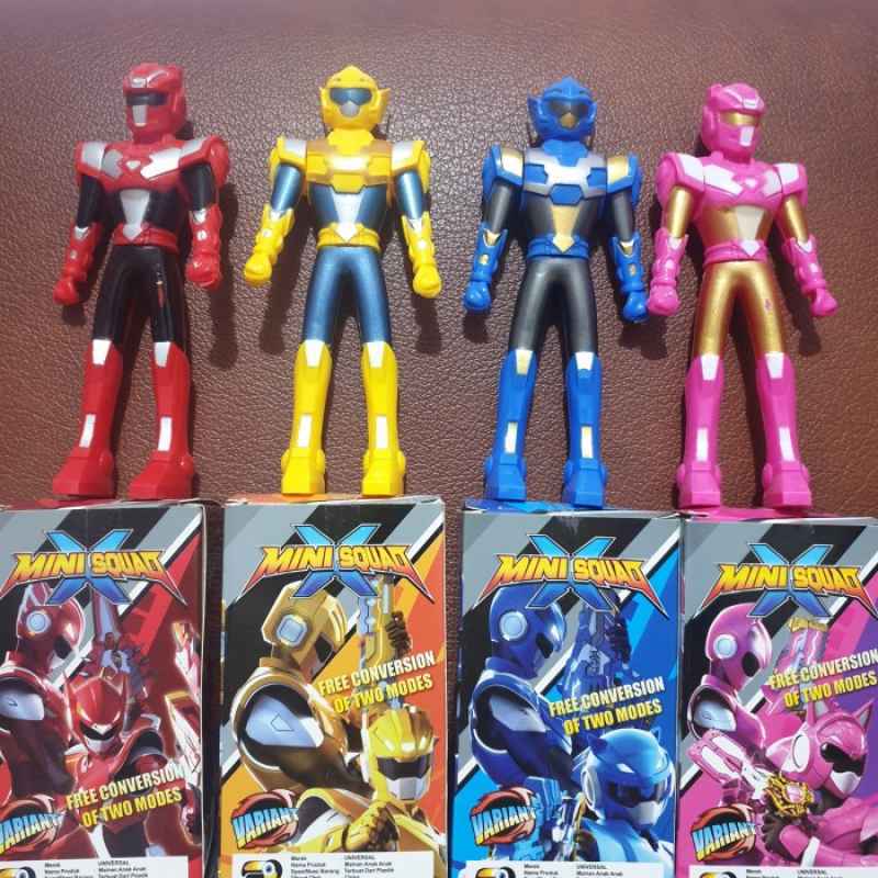Promo Mainan Mini Force Robot Miniforce Minisquad Sammy Max Volt Lucy ...