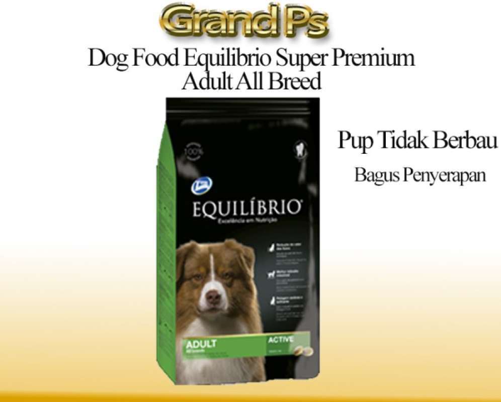 Promo Equilibrio Dog Dewasa All Breeds 15 Kg ( Jne/Tiki/Wahana) Diskon ...