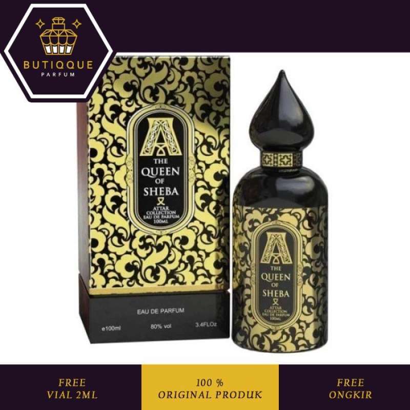 Promo Attar Collection Queen Of Sheba EDP 100ml Original Full Set ...