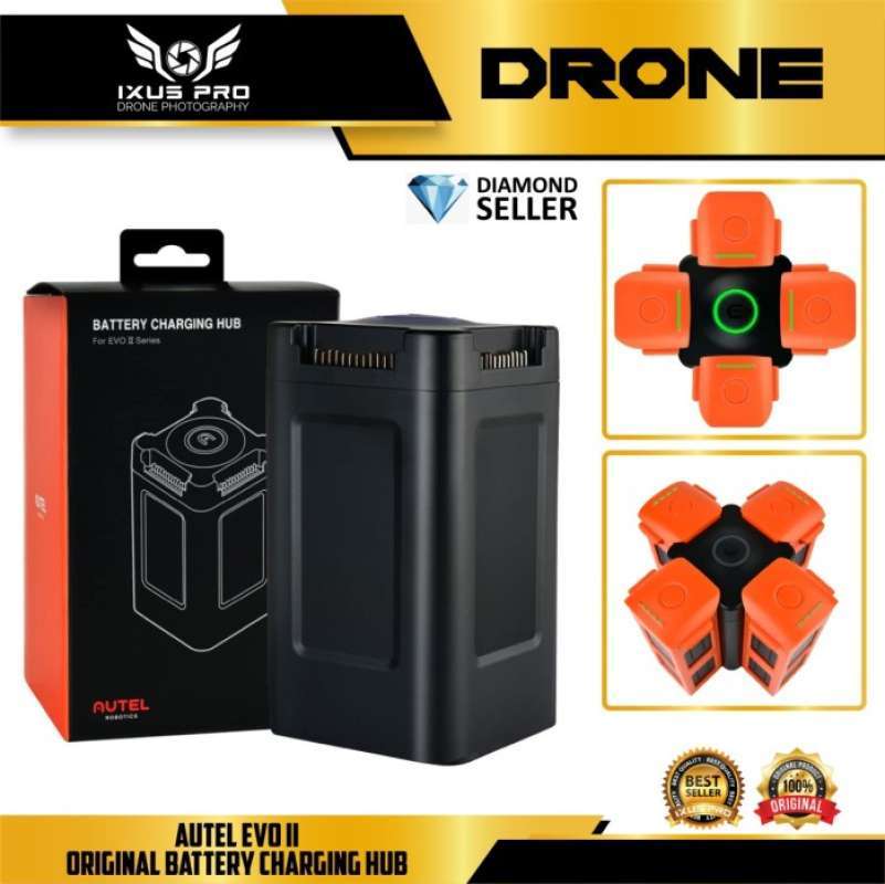 Promo AUTEL EVO II ORIGINAL BATTERY CHARGING HUB Diskon 23% di Seller ...