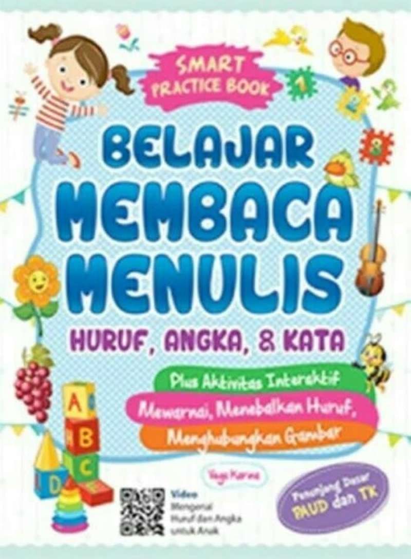 Jual Smart Practice Book : Belajar Membaca Menulis Huruf, Angka & Kata ...