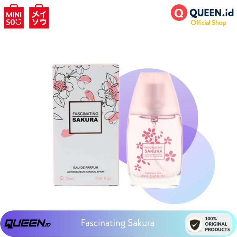 Jual Miniso Fascinating Sakura 20ml Eau de Toilette EDT Parfum wanita ...