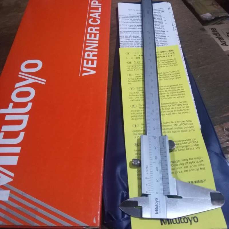 Jual Sigmat/jangka sorong/vernier caliper/Mitutoyo 8/made in japan di Seller QQJAYA TEHNIK ...