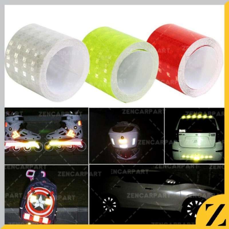 Promo 1m Stiker Sticker Uji KIR Reflektor Refelctor Reflektif Truk ...