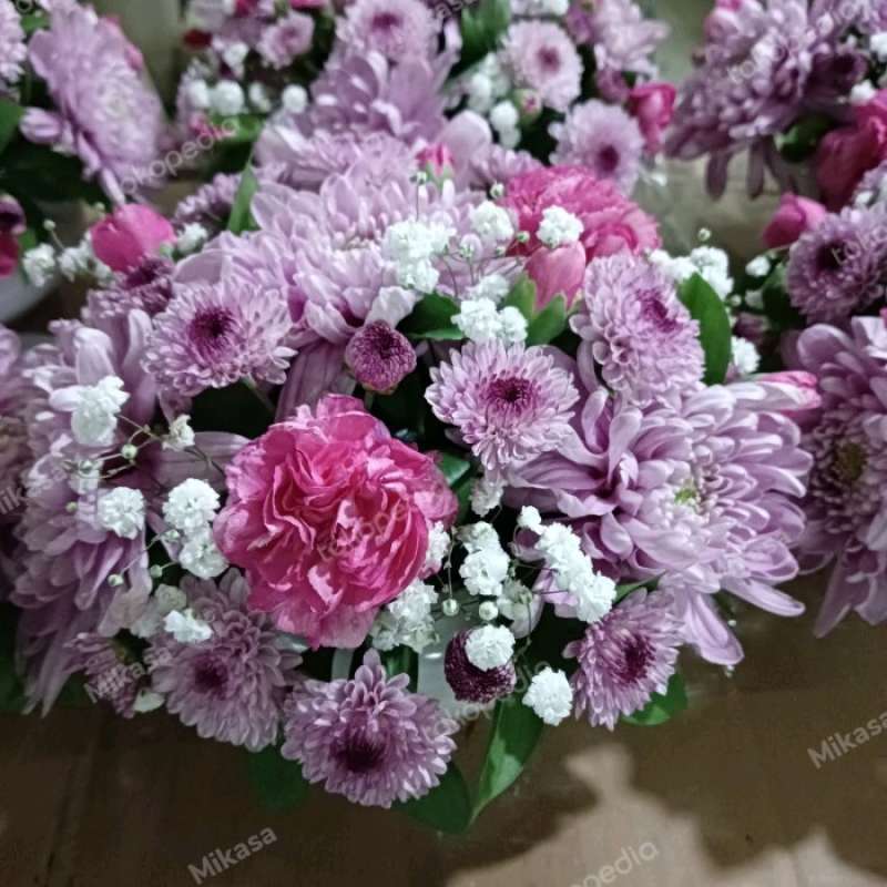 Promo bunga vas meja cantik fresh Diskon 30% di Seller home applypart ...