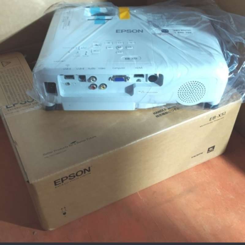 Jual proyektor epson eb x51 projector pengganti nya eb x450 di Seller ...