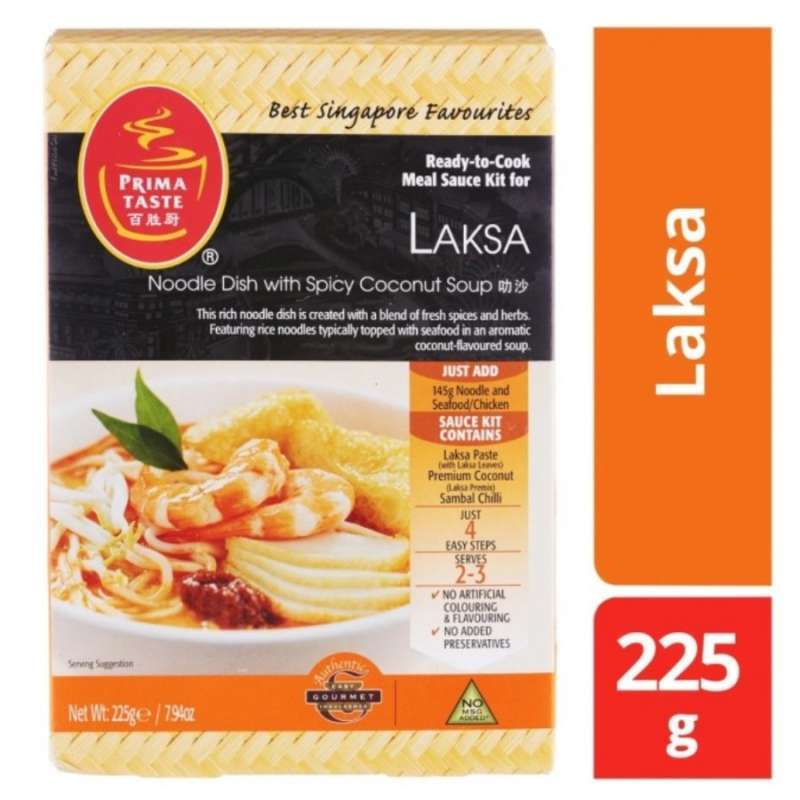 Jual Prima Taste Sauce Kit Laksa (225g) di Seller Babakiwi - Parit, Kab ...