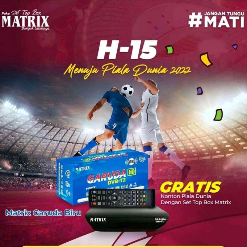 Jual Matrix Set Top Box Tv Digital Biru / Matrix Garuda Hd Biru Stb Dvb ...