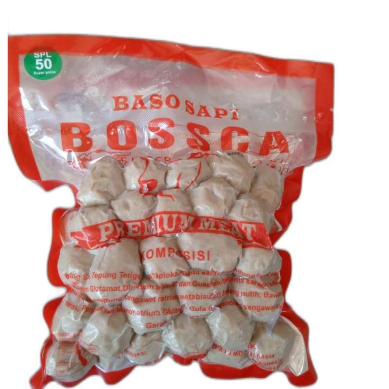 Jual Bossca Baso Sapi Super Polos Isi 50 di Seller RSB Frozen Food Rajawali Timur - Dungus ...
