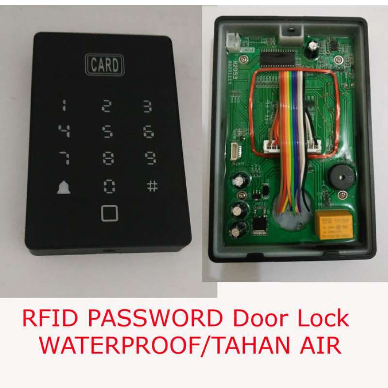 Promo RFID Password Door Lock Access Control Kartu Card RF ID Entry ...