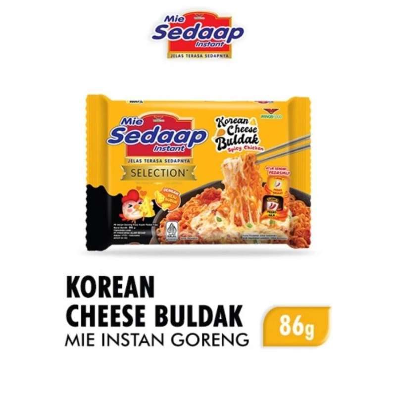 Jual mie sedap korean cheese buldak mie goreng rasa keju pedas khas ...