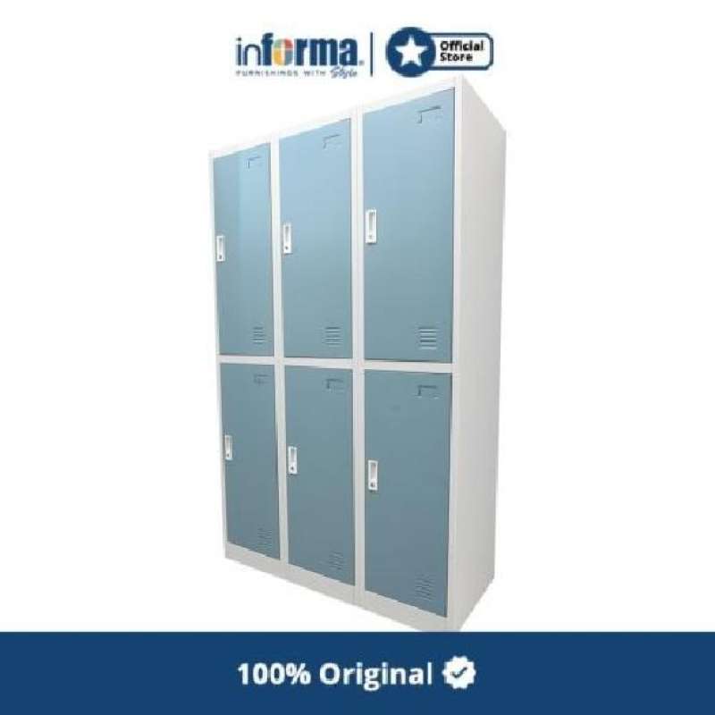 Jual Informa - Informa Loker 6 Pintu - Biru Di Seller Benzavier_shop ...