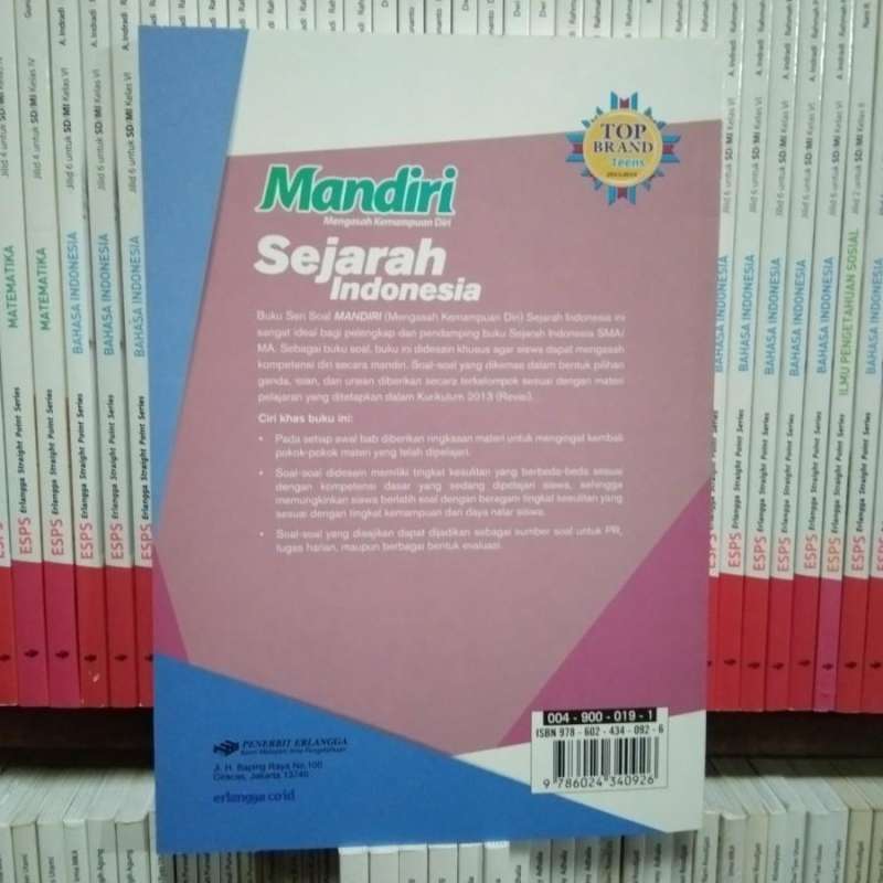 Jual Mandiri Sejarah indonesia 2 SMA/MA kelas 11 [XI] Revisi K13N di Seller LUSSAN BOOK STORE ...