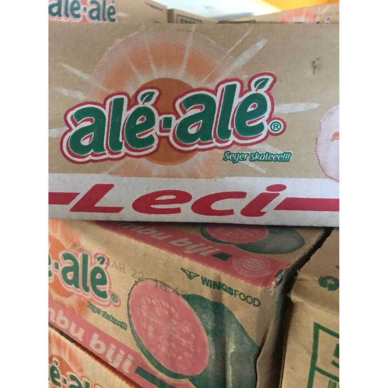 Jual Ale Ale Rasa Leci [180 ml/ 24 pcs/ Karton] Jogja di Seller ...