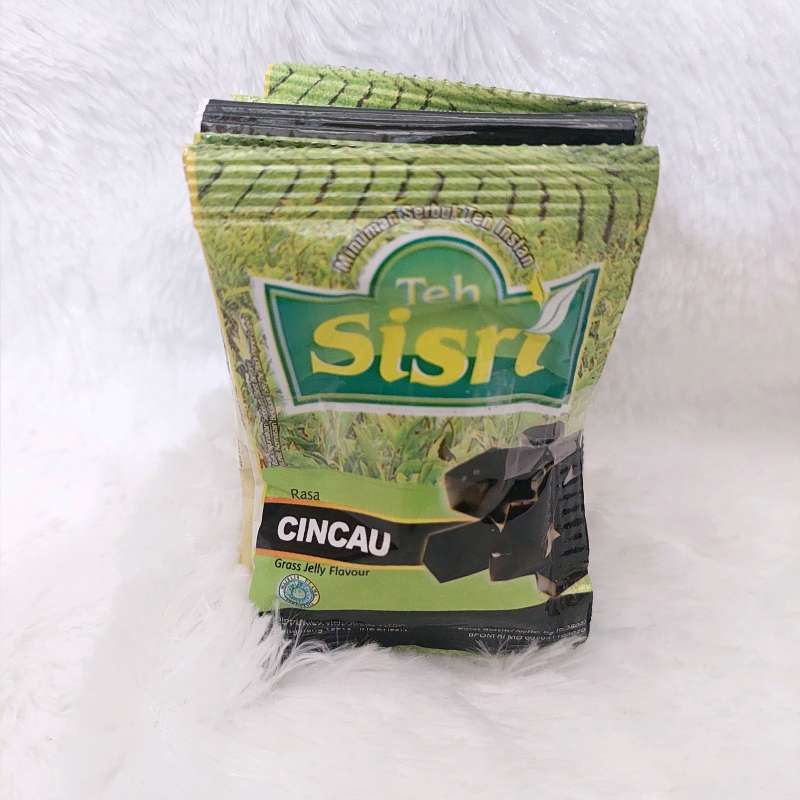 Jual ( RENCENG ) TEH SISRI minuman serbuk isntan rasa cincau 8gr isi ...