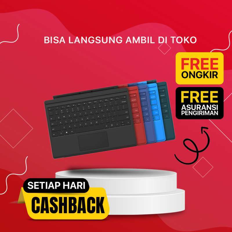 Jual Microsoft Surface PRO Keyboard Type Cover Surface GO Keyboard Type ...