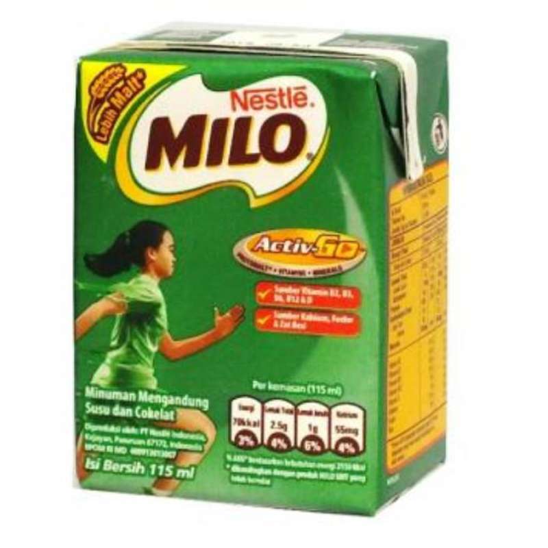 Jual Minuman susu , malt dan coklat Nestle Milo Activ - Go 110ml di ... Jual Minuman susu , malt dan coklat Nestle Milo Activ - Go 110ml di ...