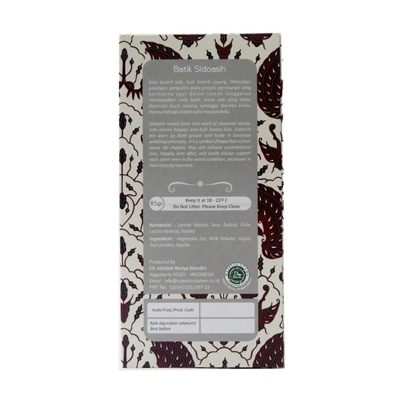 Jual Cokelat Ndalem | White Chocolate Bar With Cacao Butter | Snack ...