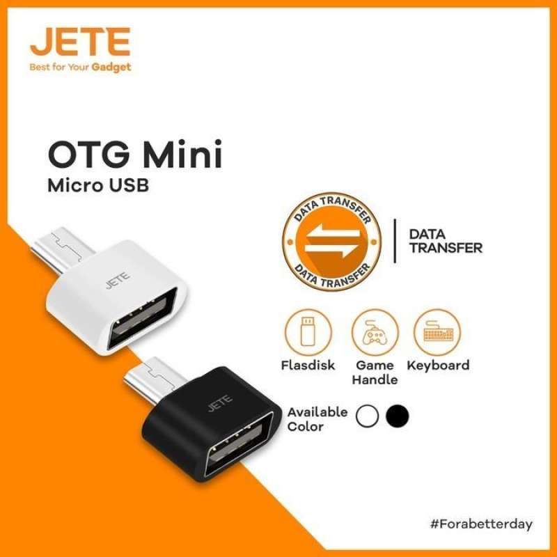 Jual ORIGINAL OTG Mini Micro to USB Adapter Converte JETE OTG Micro ...