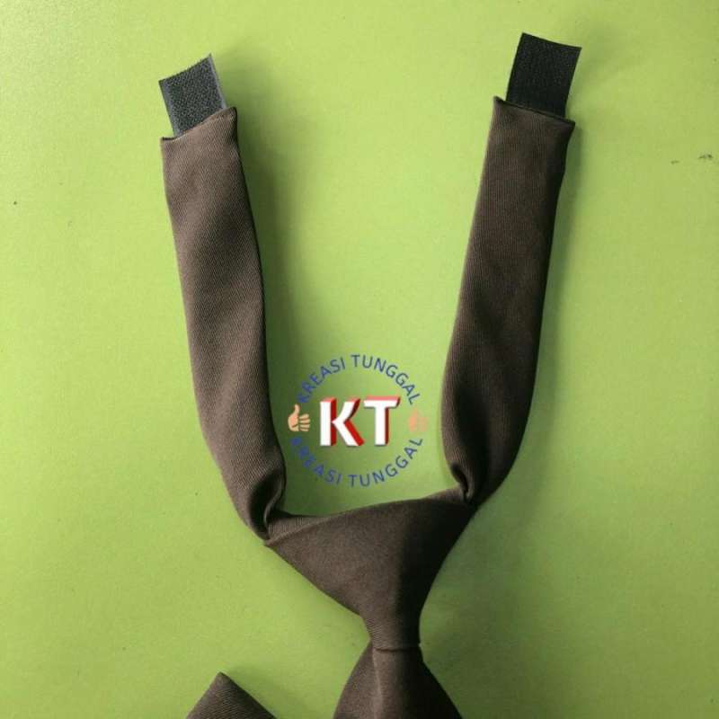 Jual Dasi Coklat Polos Satpam/security Model Baru Di Seller ...