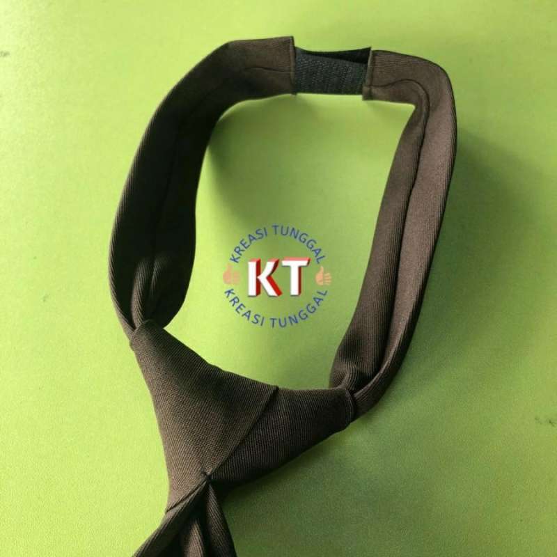 Jual Dasi Coklat Polos Satpam/security Model Baru Di Seller ...