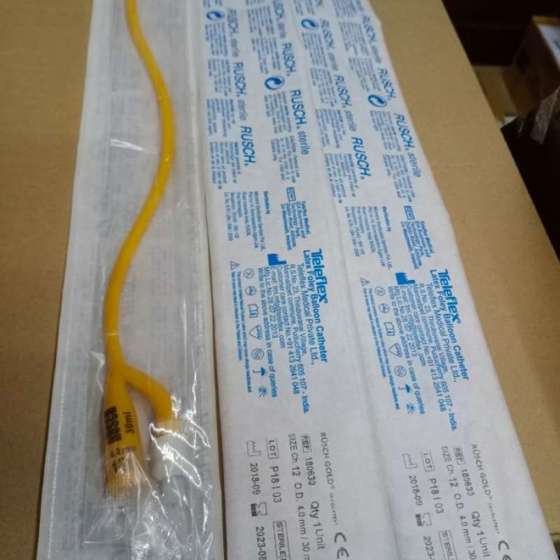 Jual Latex foley... catheter no 12 / steril Rush di Seller Albinka ...