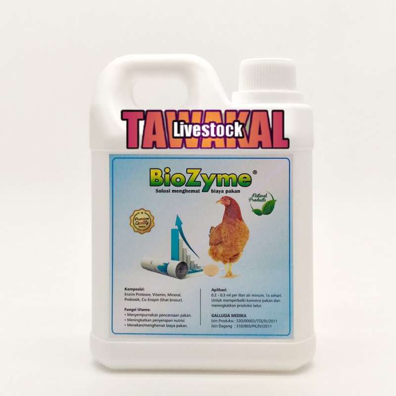 Promo Biozyme Layer/Vitamin Ayam Petelur Untuk Pertumbuhan /Produksi ...