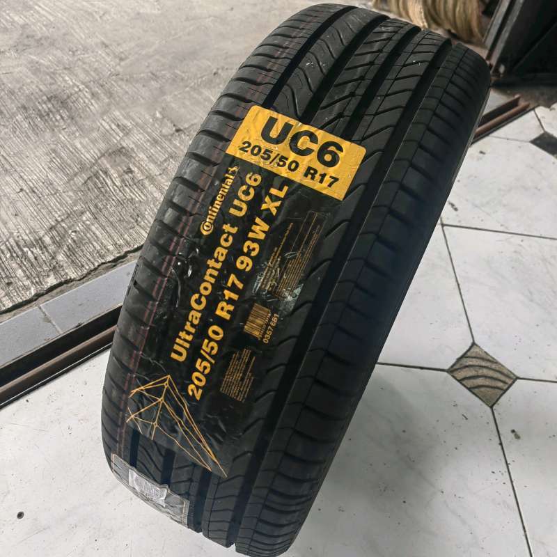 Jual BAN MOBIL CONTINENTAL ULTRA CONTACT UC6 205/50/17 di Seller Garasi ...