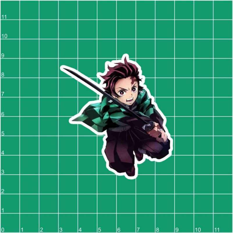 Jual Sticker - Stiker Kimetsu No Yaiba -demon Slayer- Tanjiro Kamado ...