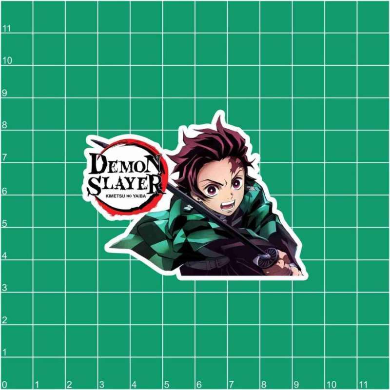 Jual Sticker - Stiker Kimetsu No Yaiba -Demon Slayer- Tanjiro Kamado ...