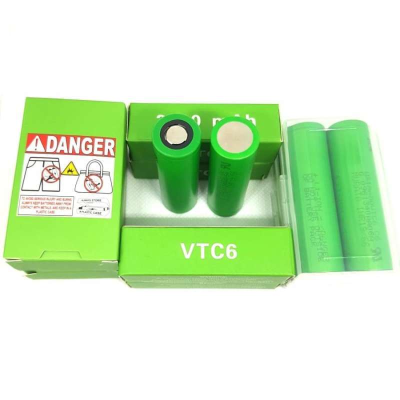 Jual Sony Murata Vtc 6 / Vtc6 Dijamin Authentic 18650 3000mah Di Seller ...
