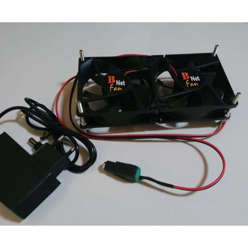 Jual DOUBLE KIPAS PENDINGIN MODEM WIFI ROUTER COOLER di Seller ...