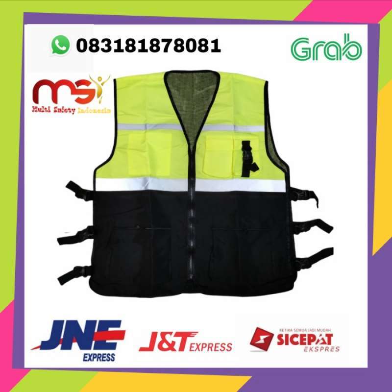 Jual Rompi safety proyek - rompi prlindo warna hijau di Seller Axie ...