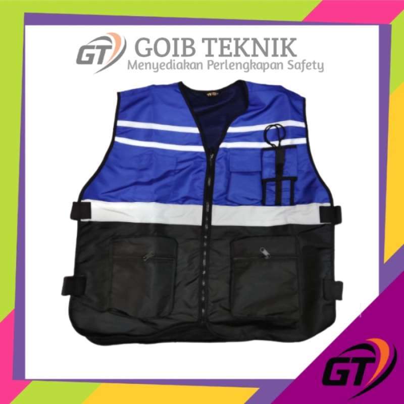 Promo Rompi safety pelindo untuk kerja proyek warna biru - Multicolor ...