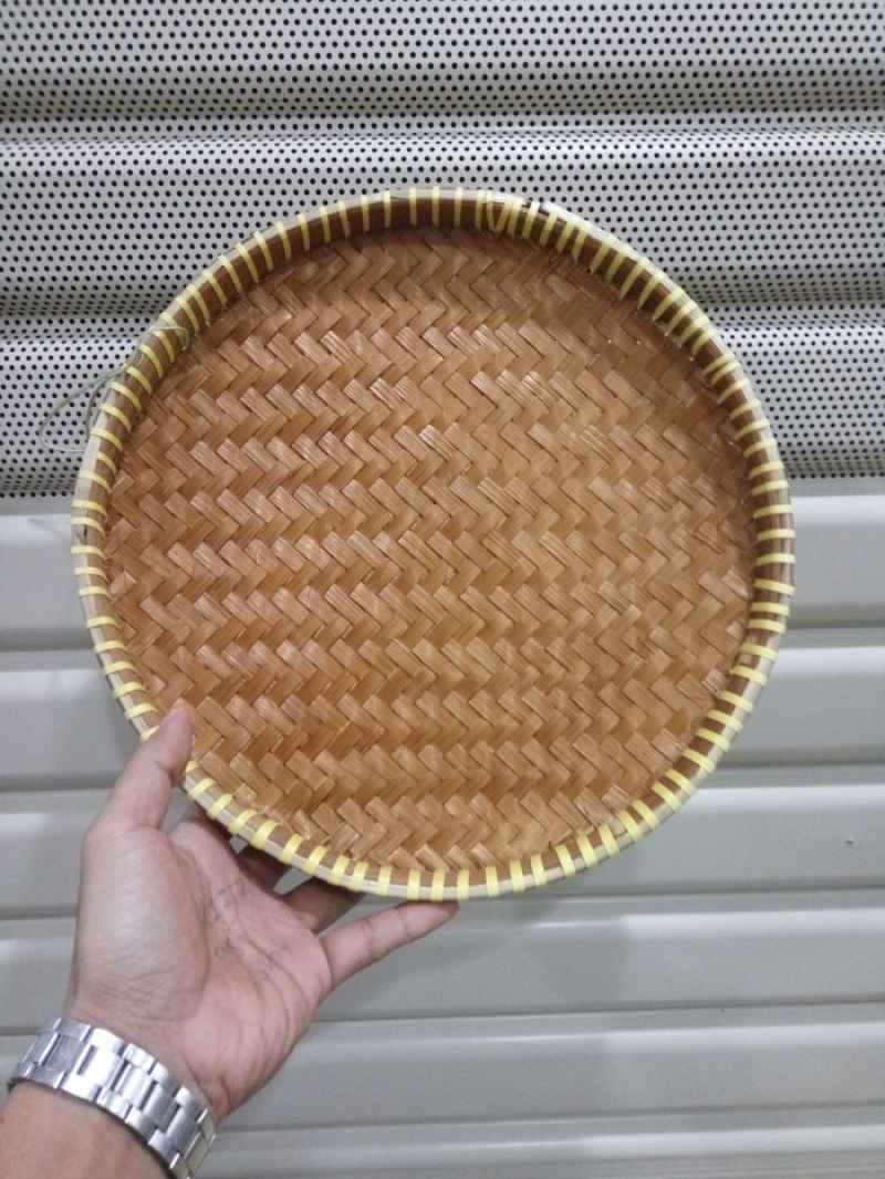 Jual Tampah Bambu 28cm Anyam-Anyaman Bulat 28 cm di Seller Siennaa Shop ...