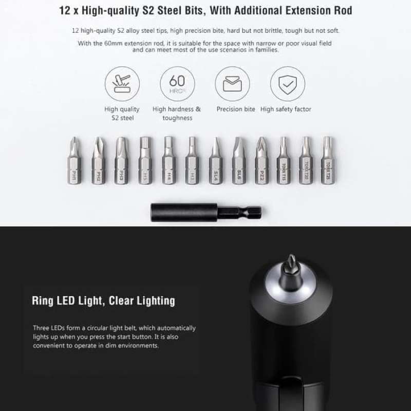 Jual Mijia Mi Electric Screwdriver - Mesin Obeng Elektrik Otomatis ...