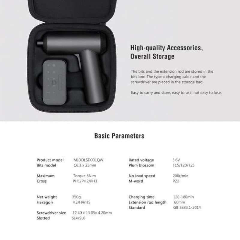 Jual Mijia Mi Electric Screwdriver - Mesin Obeng Elektrik Otomatis ...