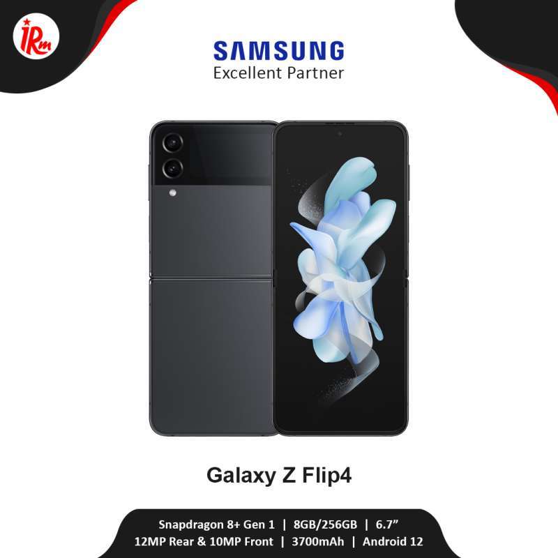Jual SAMSUNG Z FLIP 4 - 8GB/256GB (Graphite) - Pink Gold di Seller ...