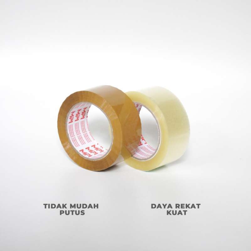 Jual Lakban Bening - Lakban Cokelat 45 mm x 110 Yard Master Pack ...