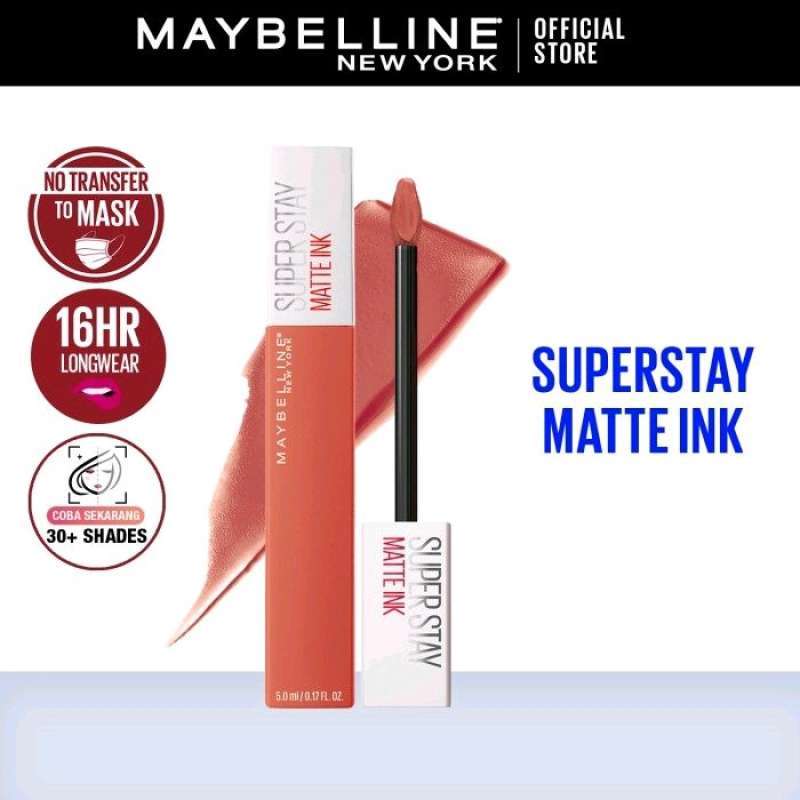 Jual Maybelline Liquid Matte Lipstick Make Up Superstay Matte Ink ...