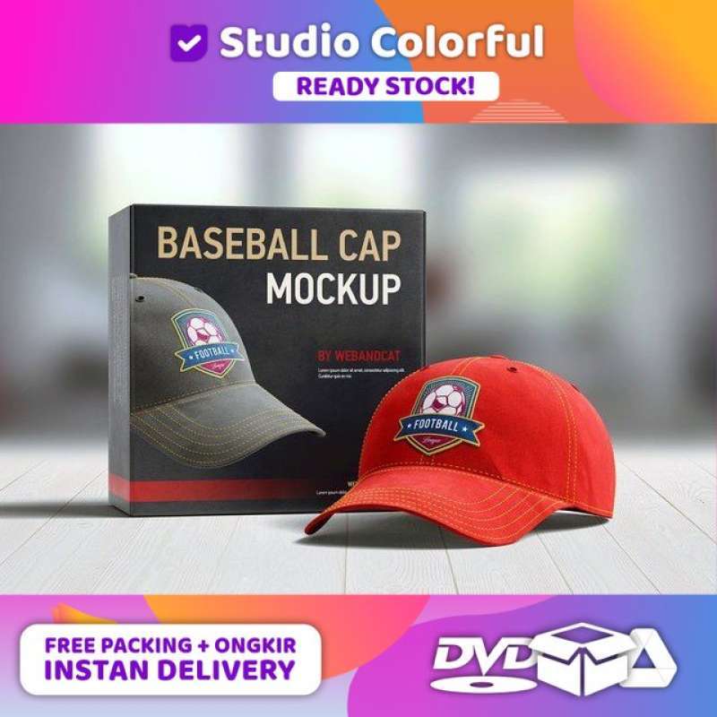 Jual Baseball Cap 3d Mockup Photoshop di Seller Fokus Konten ...