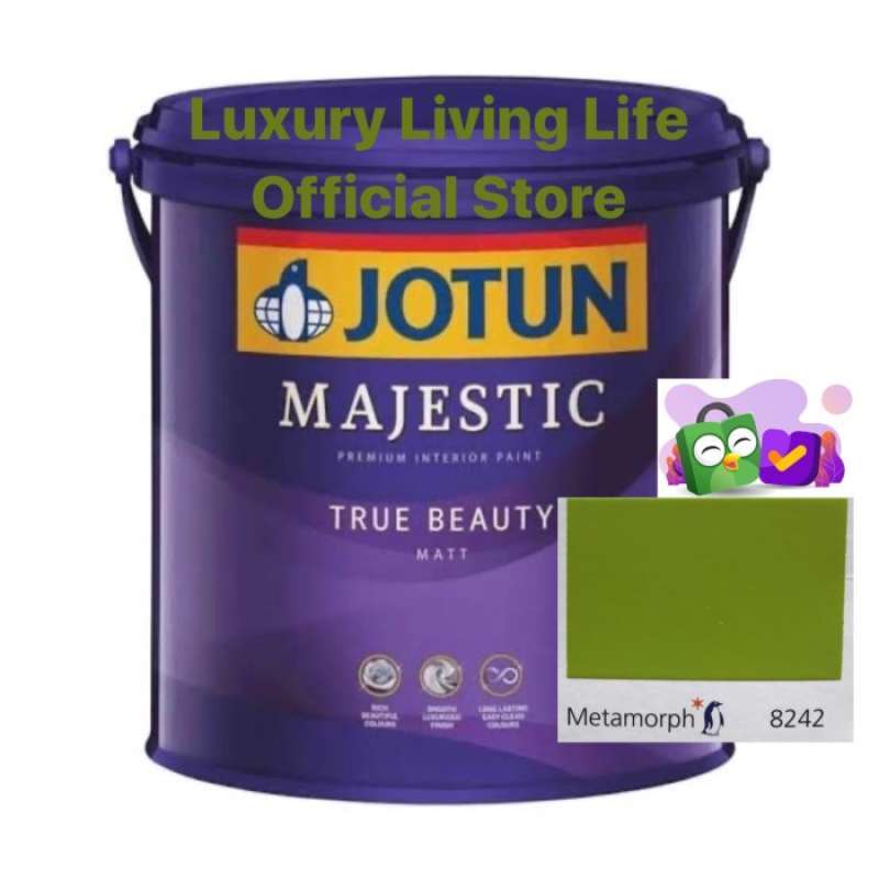 Jual Jotun Majestic True Beauty Matt Metamorph 8242 2,5Liter Gallon di ...