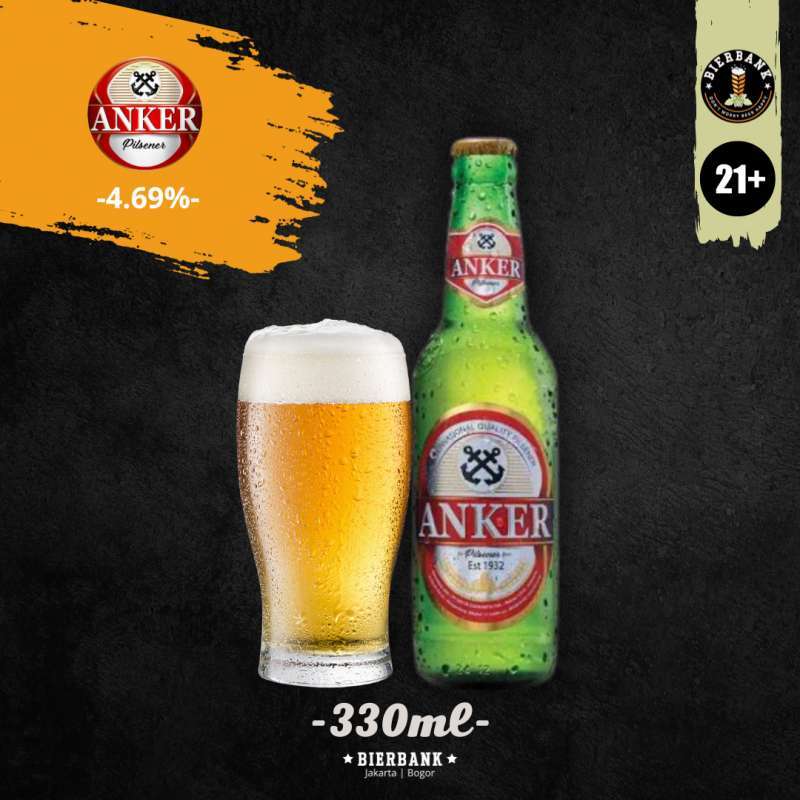 Jual Anker Beer 330ml di Seller Bierbank Bogor Official Store - Tegal ...