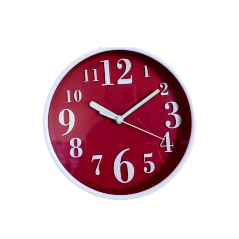 Jual Jam Dinding Bulat Minimalis Warna 18 cm Murah di Seller Toko ...